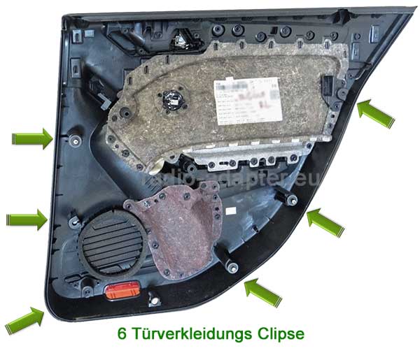 Golf 6 Trverkleidung Ausbauen