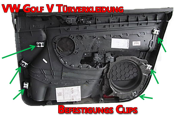 Golf 6 Trverkleidung Ausbauen
